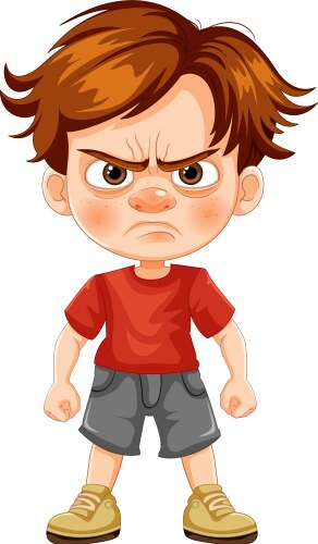 Angry Child Cartoon Vector Images (over 7,300)