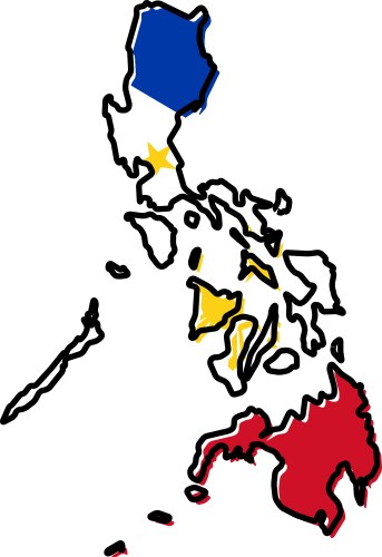 Philippines border flag Vector Images & Graphics for Commercial Use ...