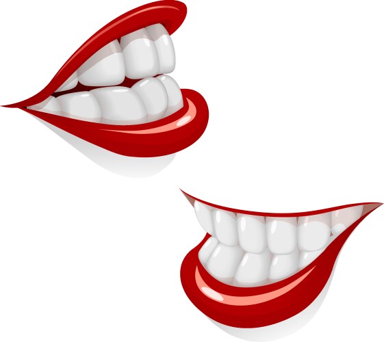 Cartoon Smiling Mouth Vector Images (over 75,000)