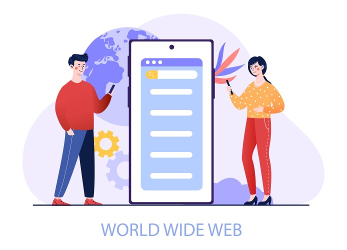 Global web connection abstract concept Royalty Free Vector