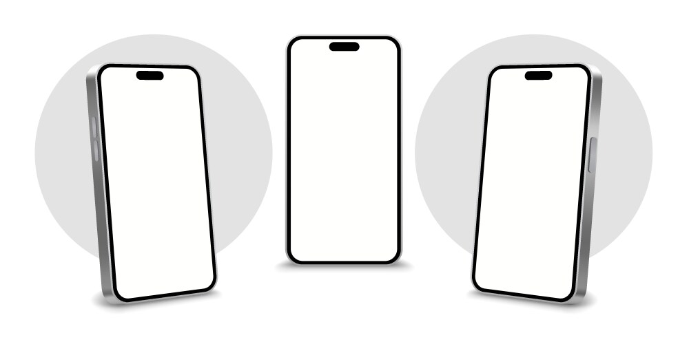 Smartphone rotate phone flip icons Royalty Free Vector Image