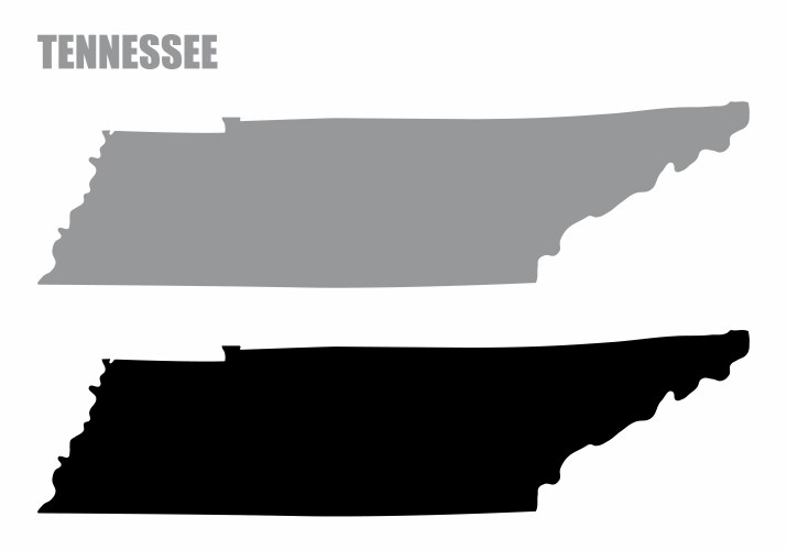 Tennessee State Shape Outline Vector Images (over 350)