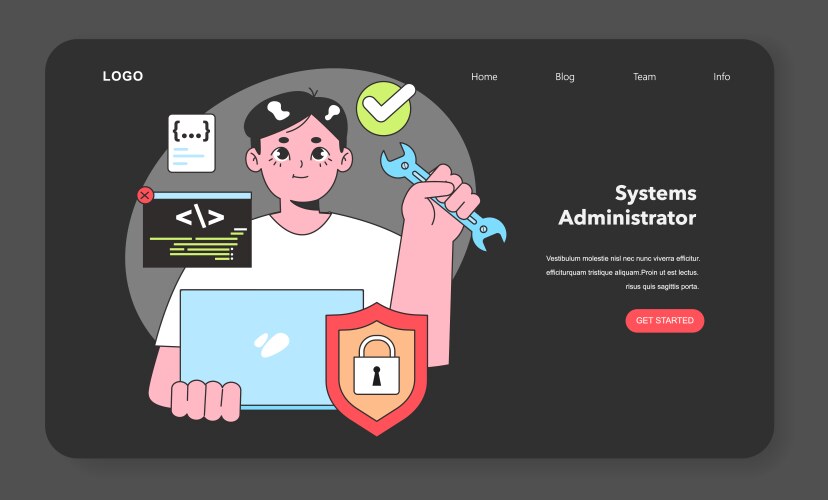 System Administrator Vector Images (over 7,300)