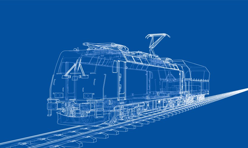Train wheelbase Royalty Free Vector Image - VectorStock