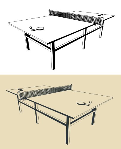 Table Tennis Vector Images (over 12,000)