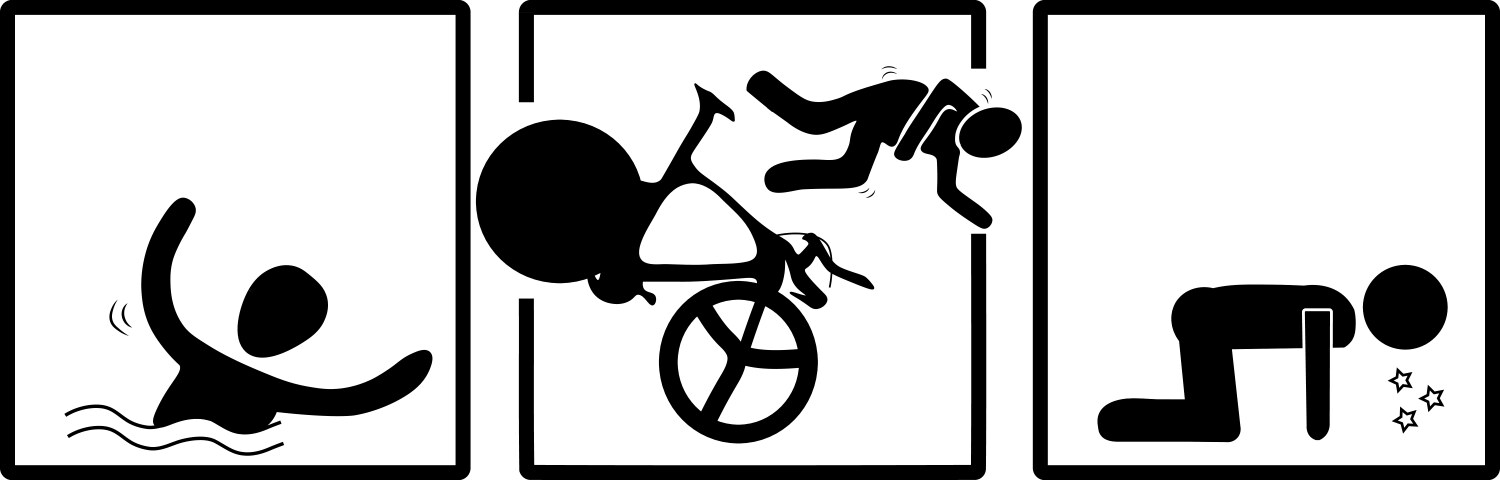 Free Swim Bike Run Vector Images (over 100)