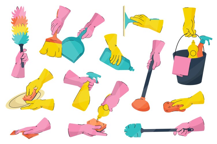 Cartoon Cleaning Supplies Vector Images (over 4,300)
