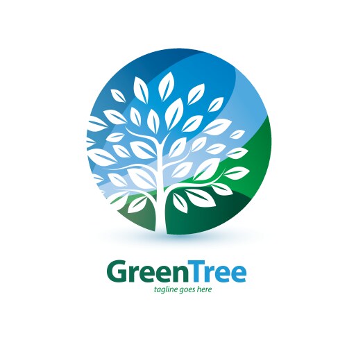Green Tree Logo Vector Images (over 110,000)