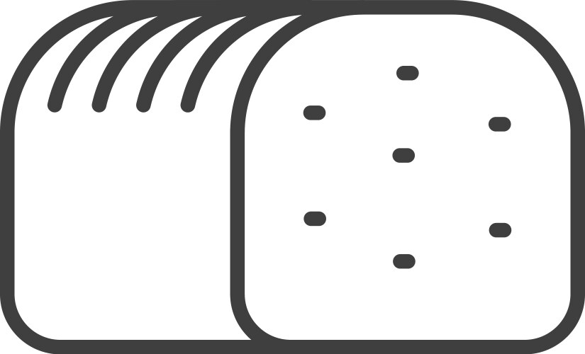 Bread Loaf Outline Vector Images (over 6,400)