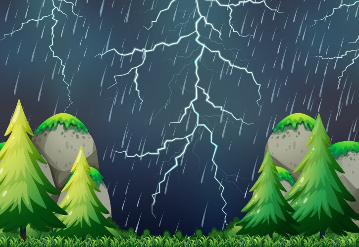 Thunderstorm Vector Images (over 33,000)