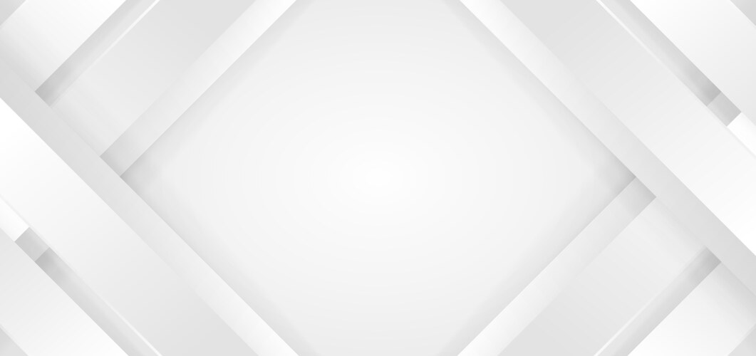 Abstract white diagonal background with modern Vector Image