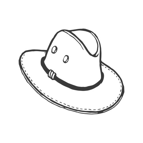 Cowboy Hat Outline Vector Images (over 6,500)