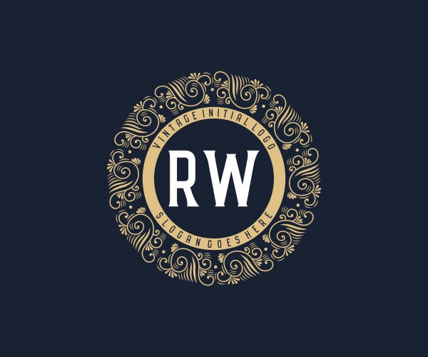 Letter Rw Logo Vector Images (over 1,900)
