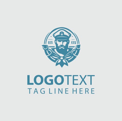 Sailor logo Royalty Free Vector Image - VectorStock