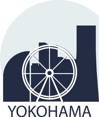 Yokohama logo Royalty Free Vector Image - VectorStock