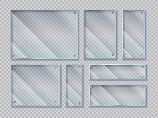 Texture Clear Glass Panel Vector Images (over 970)