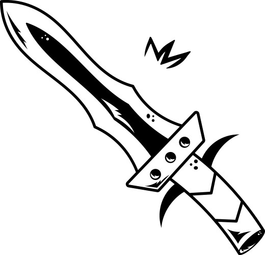 Sword Royalty Free Vector Image - VectorStock