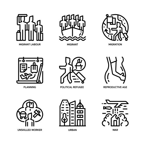 Migration Vector Images (over 11,000)