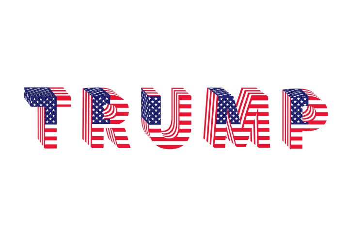 America Flag Trump Vector Images (over 440)