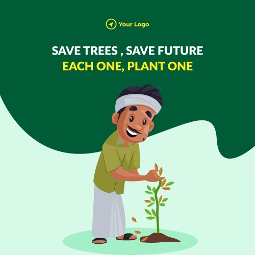 Tree Plantation Banner Vector Images (over 510)