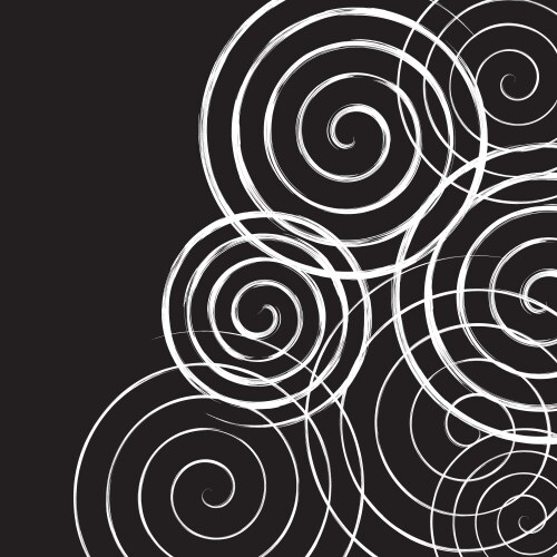 Free Black and White Swirl Vector Images (over 3,700)