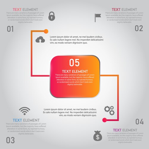 Ingographics designs Royalty Free Vector Image