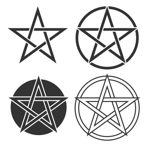 Witchcraft Star Symbol Tattoos