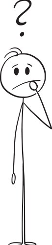 Stickman Thinking Vector Images (over 770)