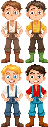 Happy and sad Royalty Free Vector Image - VectorStock