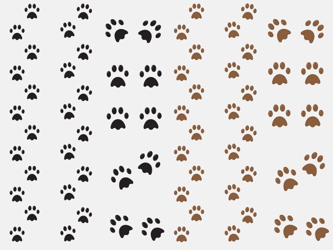 Dog Paw Print Vector Images (over 44,000)