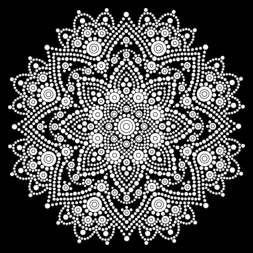 Dot Mandala Patterns Vector Images (over 4,000)