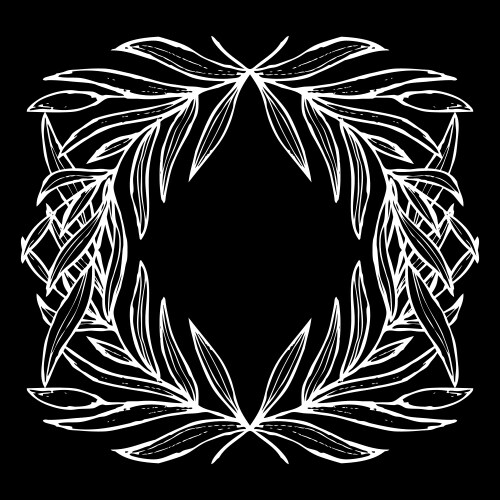 Laurel Garland Border Vector Images (over 700)