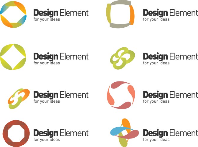 Design elements Royalty Free Vector Image - VectorStock