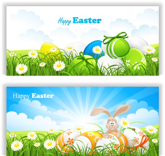 Spring banners Royalty Free Vector Image - VectorStock
