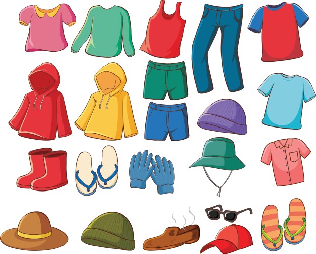 Clothes Cartoon Vector Images (over 290,000)