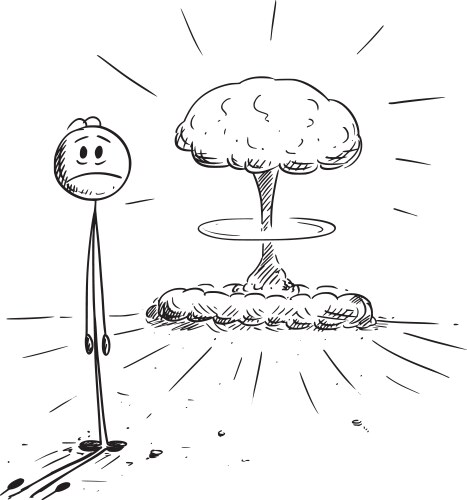 Nuclear Bomb Drawing Vector Images (over 540)