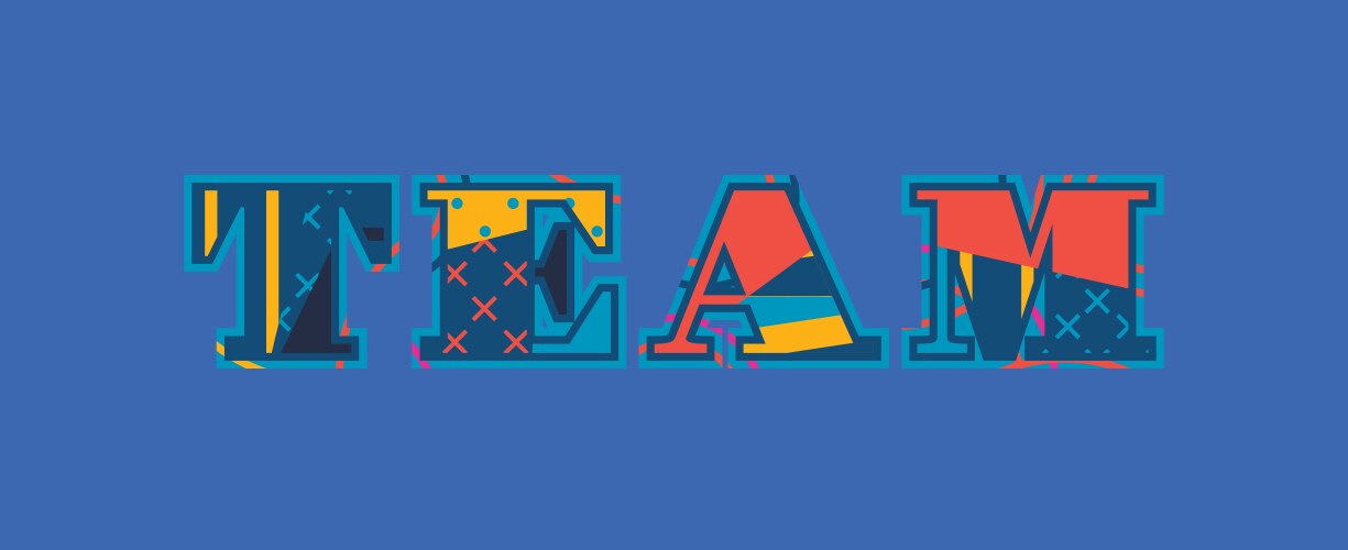 Team Word Art Vector Images (over 1,500)