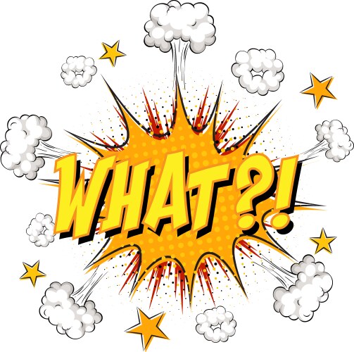 Comic book style explosion end text Royalty Free Vector