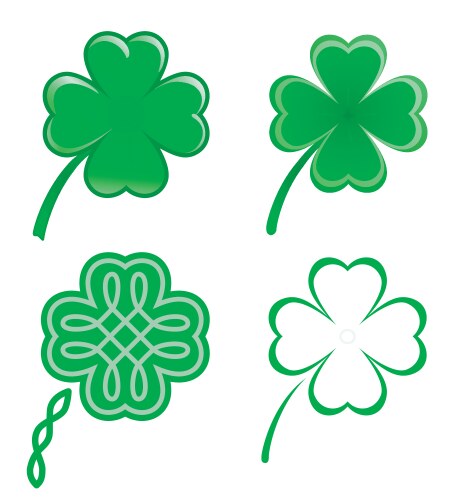 Four Leaf Clover Vector Images (over 18,000)