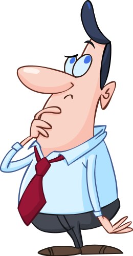 Man Thinking Cartoon Vector Images (over 20,000)