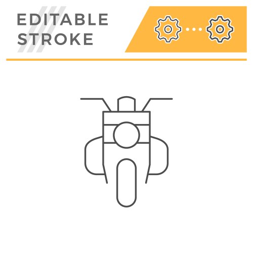 Motorcycle icon Royalty Free Vector Image - VectorStock