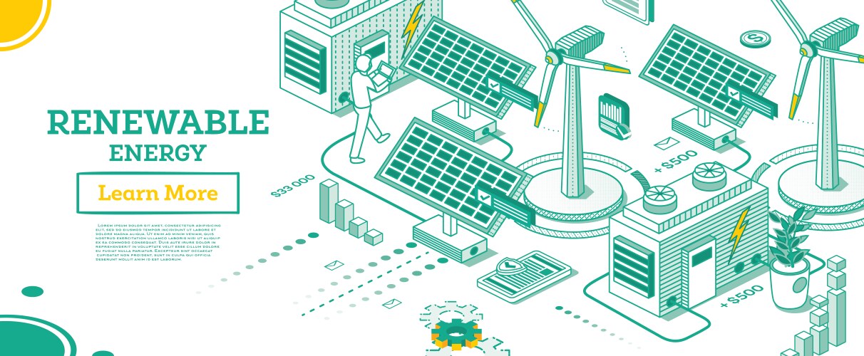 Renewable Energy Vector Images (over 100,000)