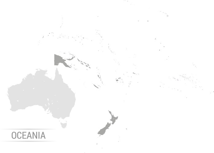 Grey europe map Royalty Free Vector Image - VectorStock