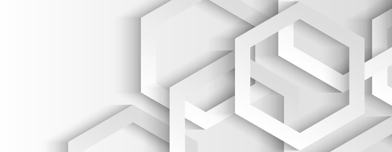 Abstract geometric hexagon overlay pattern Vector Image