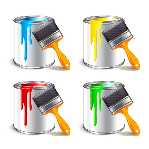 Paint concept Royalty Free Vector Image - VectorStock