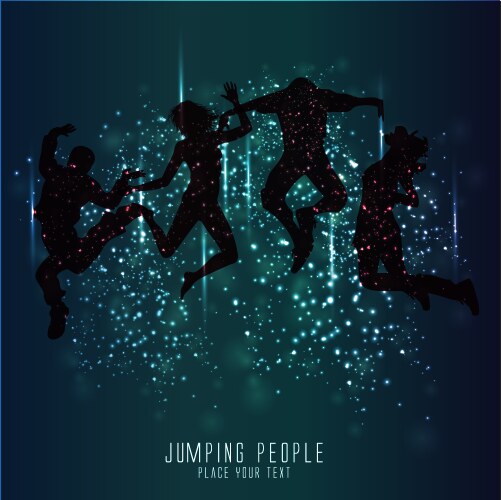 Jumping People Vector Images (over 56,000)