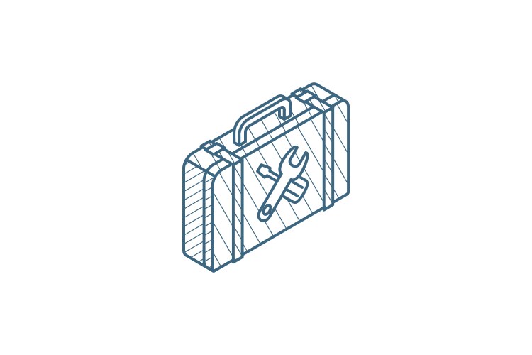 Toolbox Isometric Vector Images (over 860)