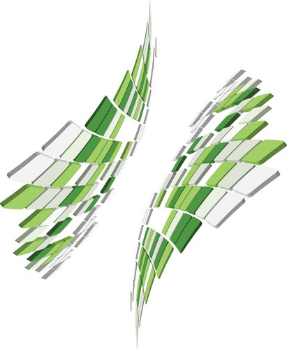 3d Triangles And Pyramids Abstract Royalty Free Vector Image