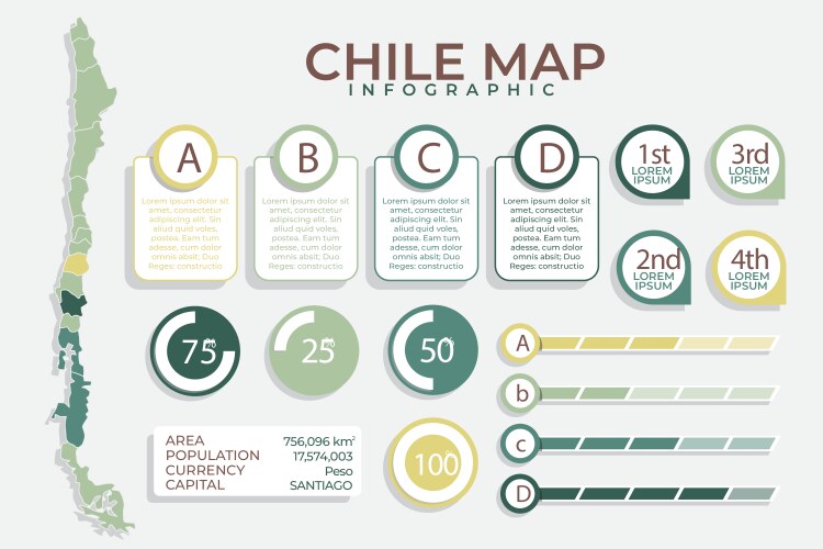 Map Chile Chart Vector Images (over 150)