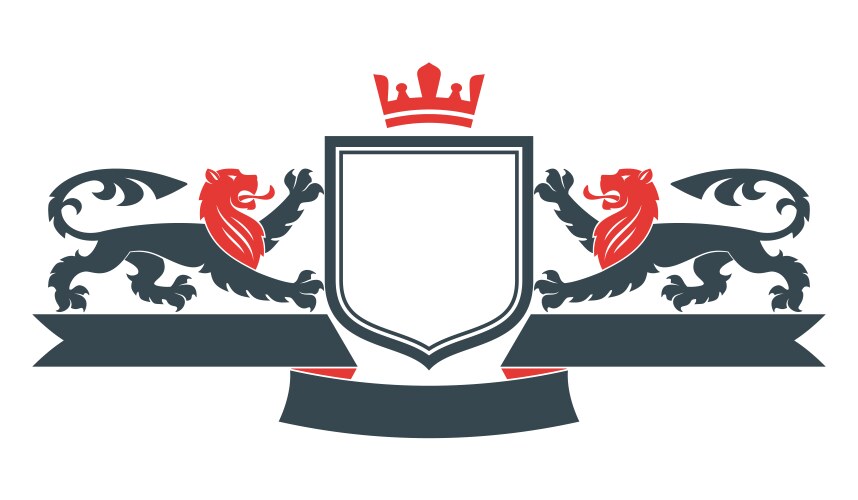 Coat of arms Royalty Free Vector Image - VectorStock
